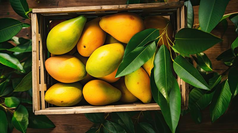 Four Mangoes Boxes Delivery Using Southwest Airlines Cargo – Fresh mangoes